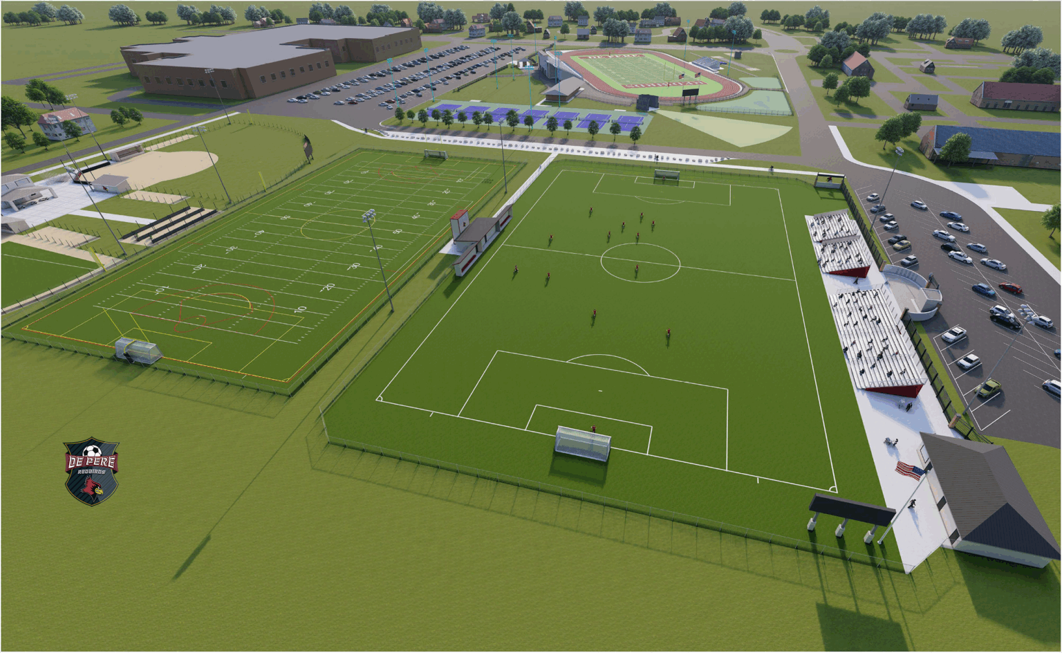 Redbird Soccer Complex Project Donation - De Pere Redbird Soccer