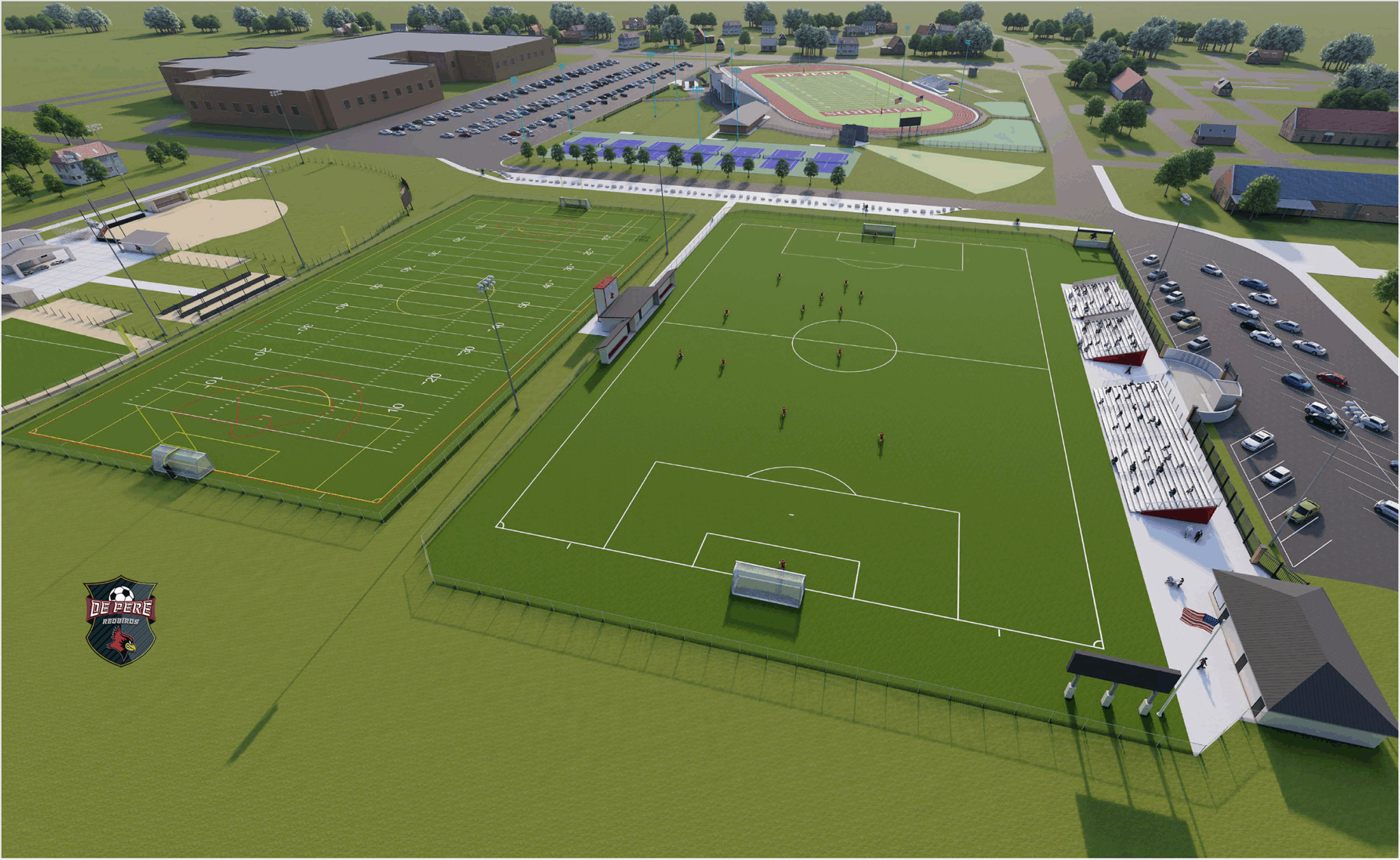Redbird Soccer Complex Project Donation - De Pere Redbird Soccer